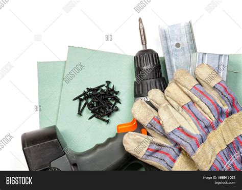 Plasterboard Tools Set Image And Photo Free Trial Bigstock