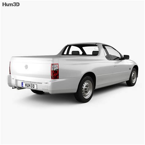 Holden Vz Ute 2007 3d Model Download Pickup On