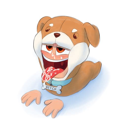 Rule 34 Ahe Gao Ambiguous Gender Animal Costume Blush Brown Eyes