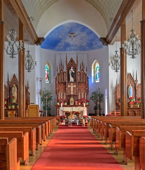 Saint Rose Of Lima This Church Is In Santa Rosa Nm And Wa Flickr