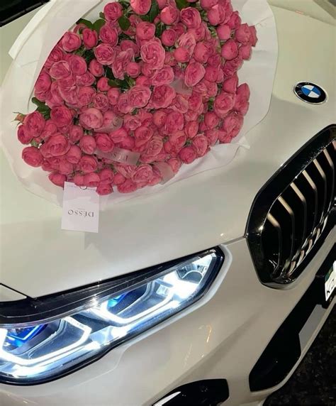 Bmw Pink Roses Luxurious Bmw Car Interior Decor Luxury Cars