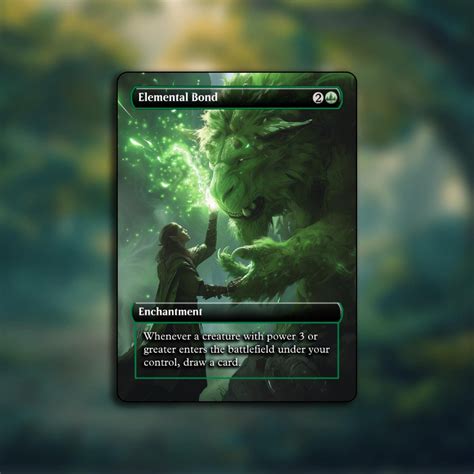 Elemental Bond Mtg Proxy Sorcerers Proxy Shop