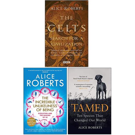 Alice Roberts 3 Books Collection Set The Celts The Incredible