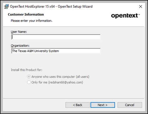 Installing Opentext Hostexplorer To Connect To Famis