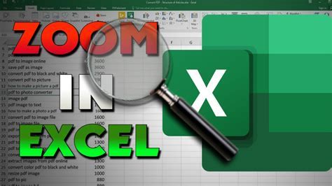 Zoom In On Excel Graphs: A Step-By-Step Guide