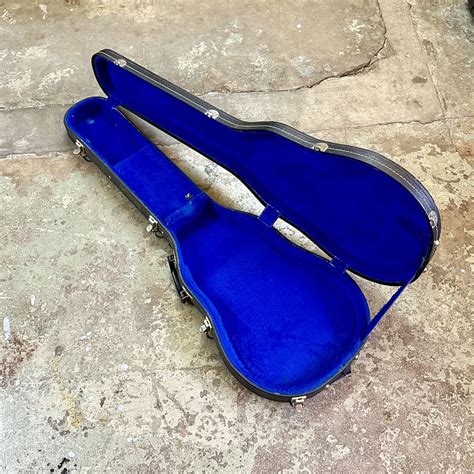 Gibson Les Paul Custom Guitar Case 1970s Blue Original Reverb