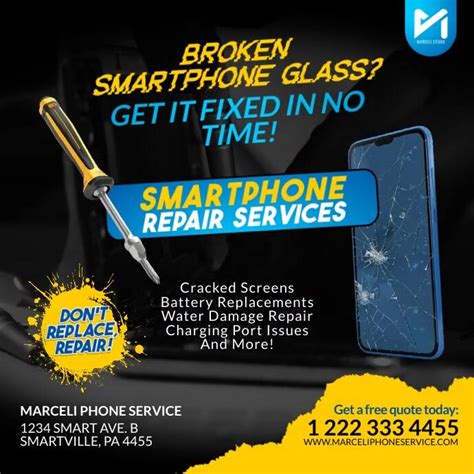 Cell Phone Repair Video Ad Template Postermywall