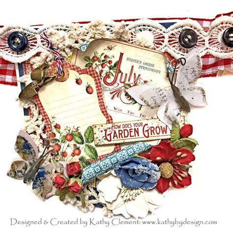 Time To Flourish July Banner Of The Month Kathy By Design