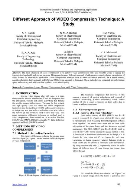 A Comparison Of Block Matching Motion Estimation Algorithms Pdf