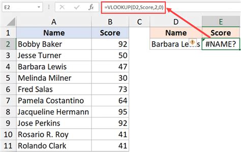 Name Error In Excel Name What Causes It And How To Fix It