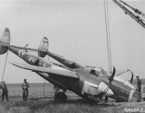 P 38 Lightning Crash Wwii Aircraft Aircraft Aircraft Photos