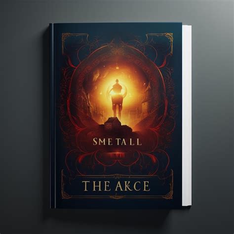 Premium Photo Mysterious Book Cover Background Design