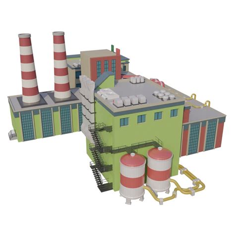 3d Factory Asset Turbosquid 1565305