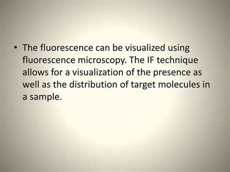 Immunofluorescence Technique Pptx