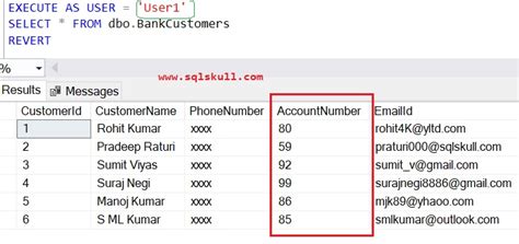 Dynamic Data Masking In Sql Server Sql Bi Tutorials