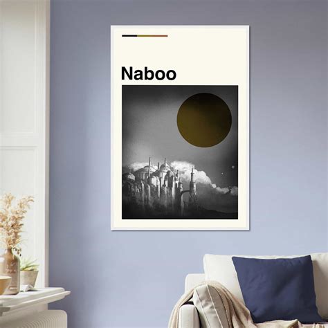 Naboo Movie Poster Naboo Movie Star Wars Citiesbox