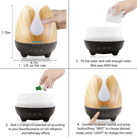 500 Ml Electric Essential Oil Perfume Air Aromatizer Diffuser For Hotel