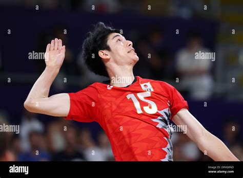 Paris France 31st July 2024 Masato Kai Jpn Volleyball Mens