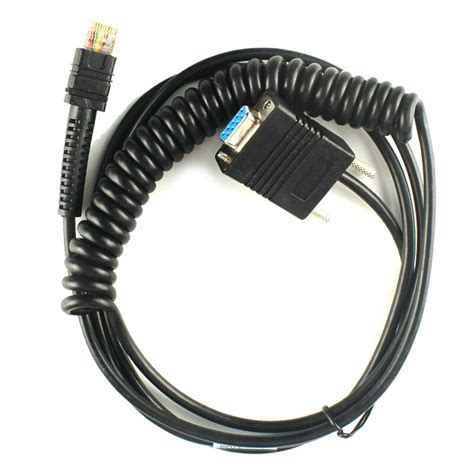 Scanner 5v 3m Rs232 Serial Coiled Cable Compatible Vicedeal