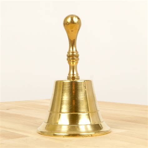 Vintage Solid Brass Bell Simple Design Brass Bell With Brass Handle Classic Bell Artofit