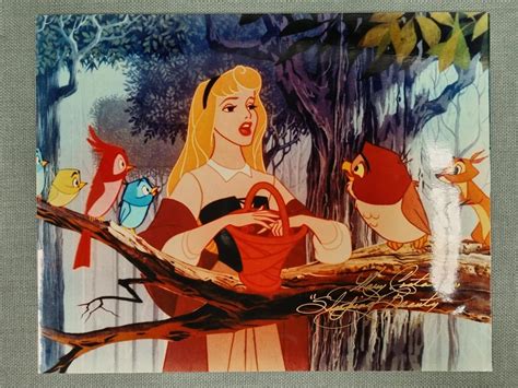 Autographed 8x10 Photograph Photograph Of Princess Aurora In
