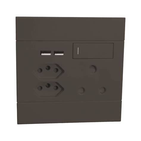 Electrical Plug Socket 1 X 16a 2 X V Slim 2 X Usb Ch Vet Cashbuild