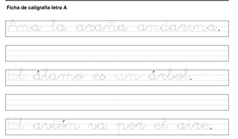 Caligrafía En Pdf 27 Recursos Para Trabajar Dentro Y Fuera Del Aula