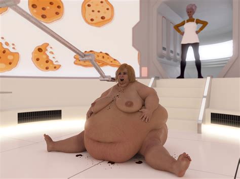 Rule 34 Bbw Belly Belly Stuffing Big Belly Clover Totally Spies Cookie Crumbs Crumbs On