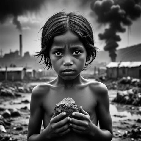 People Amidst War And Destruction Background Premium Ai Generated Image