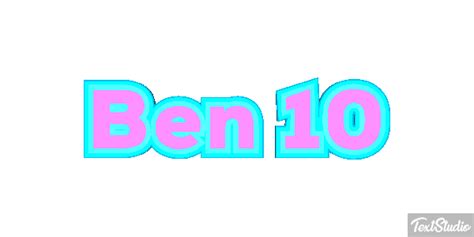 Ben 10 Cartoon Animated  Logo Designs