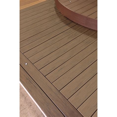 Timbertech Pro Legacy Mocha Grooved Composite Deck Board In The Composite Deck Boards Department