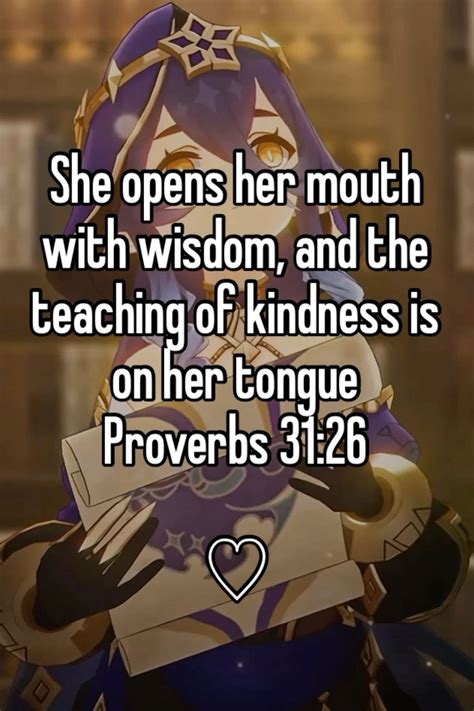 Proverbs 31 26 Christian Bible Quotes Christian Quotes God