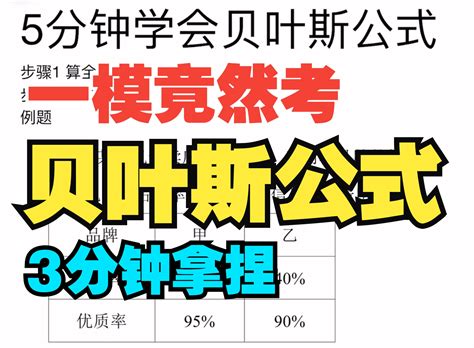 《概率论与数理统计》教学视频全集（宋浩） 妇联科柯南 默认收藏夹 哔哩哔哩视频