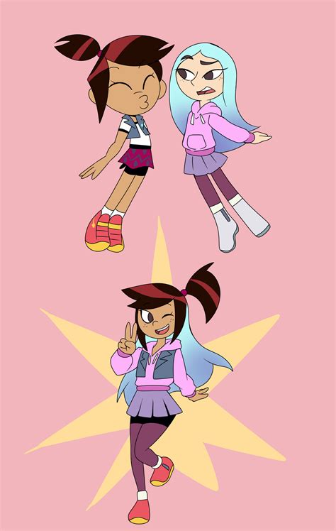 Fusion Molly Mcgee Y Andrea Davenport By Qsky On Deviantart