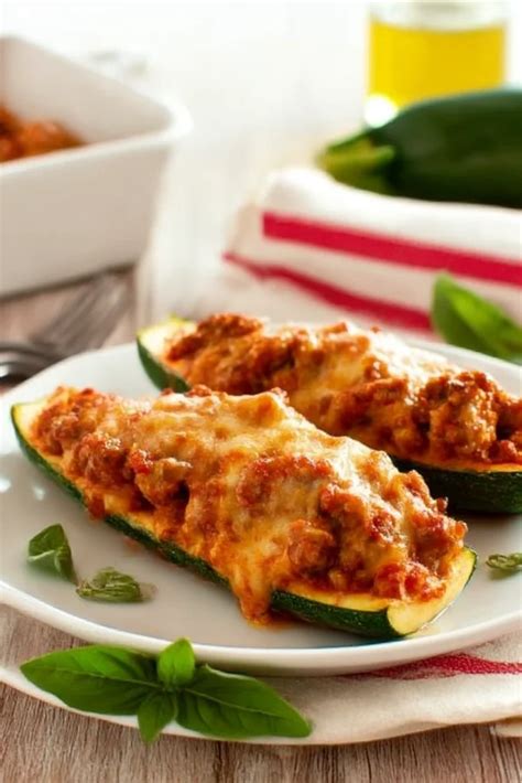 Stuffed Zucchini Boats Easy Healthy And Flavorful Summer Recipe