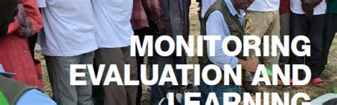 Monitoring Evaluation And Learning Concepts Principles And Tools Evalforearth