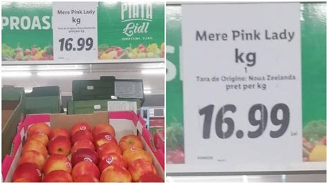 Lidl Vinde Mere Din Noua Zeelandă Cu 17 Lei Kg în Timp Ce Merele Românești Zac în Depozite Cu 2