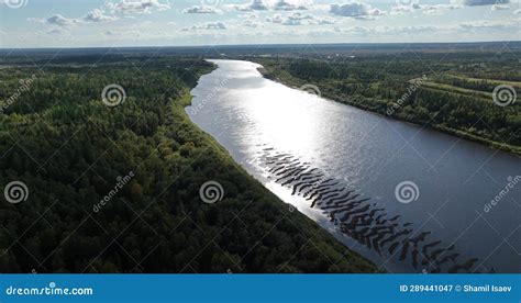 River Kolva Stock Video Video Of Cloud Smart City 289441047