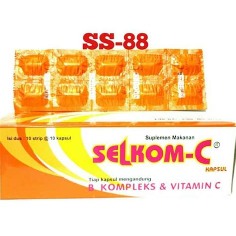 Selkom C Kapsul ~ Vitamin Shopee Indonesia
