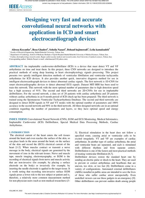 Pdf Designing Very Fast And Accurate Convolutional Neural Networks With Application In Icd And