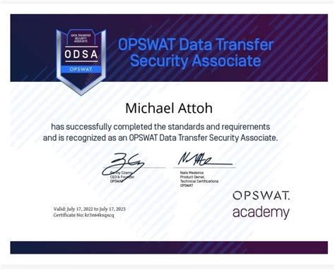 Michael Attoh On Linkedin Opswat Cybersecurity