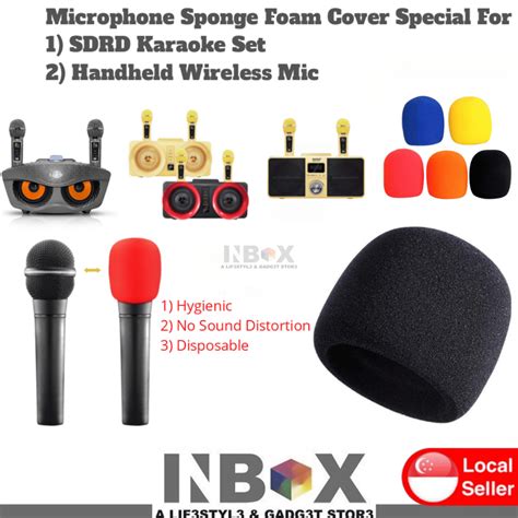 Sg Microphone Mic Sponge Foam Cover Shopee Singapore