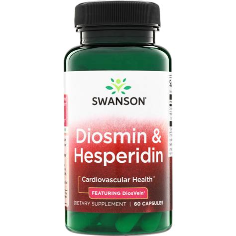 Swanson Vitamins Diosmin Hesperidin Vein Support Capsules