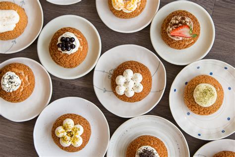 Regular Sized Assorted Cream Puffs For Us Bakery