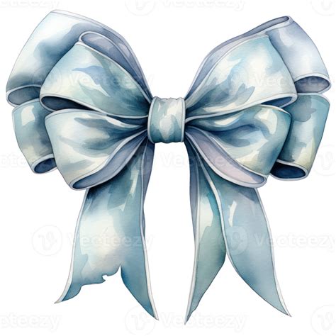 Blue Png Bow