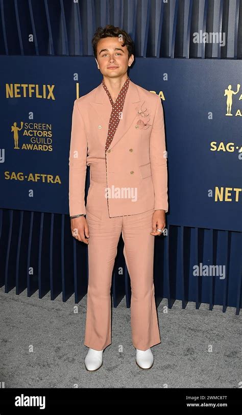 Ben Ahlers Attends The 30th Annual Screen Actors Guild Awards At Shrine