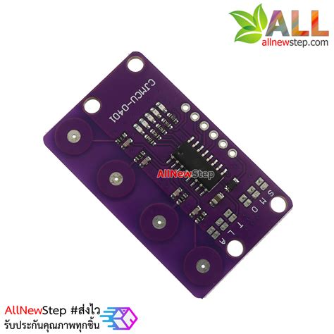 โมดูลสวิตช์สัมผัส 4 ปุ่ม Mcu 0401 Capacitive Touch Proximity Sensor Keyboard Selects Self