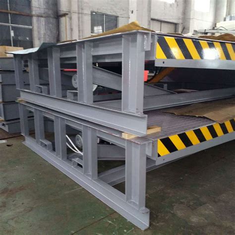 Stationary Loading Dock Leveler For Loading Bay Logistic Park Hydraulic Dock Leveler And Dock