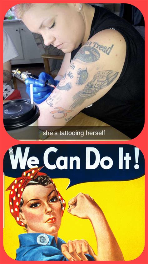 Rosie The Riveter Tattoo