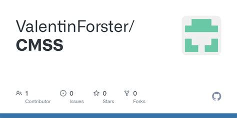 Github Valentinforster Cmss